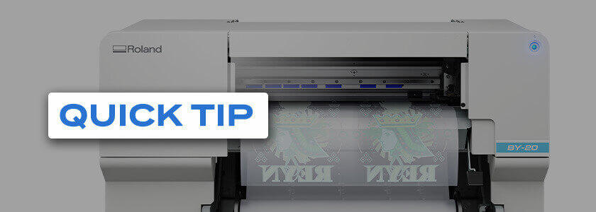 How to select the best background colour for DTF printing | Roland DG